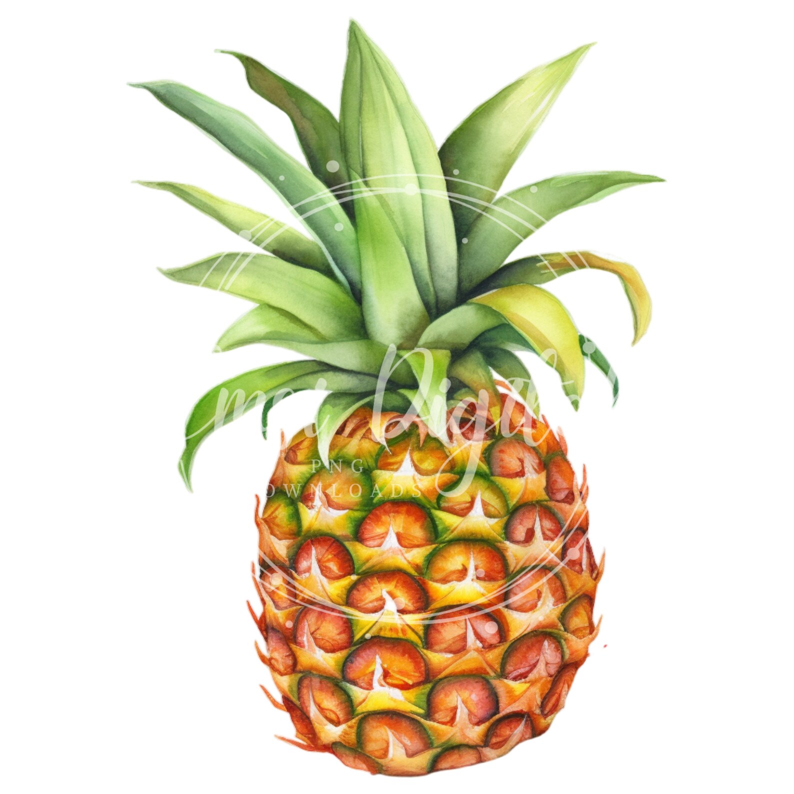 Fruit Clip Art | Transparent PNG | Watercolor Illustration | Kitchen ...