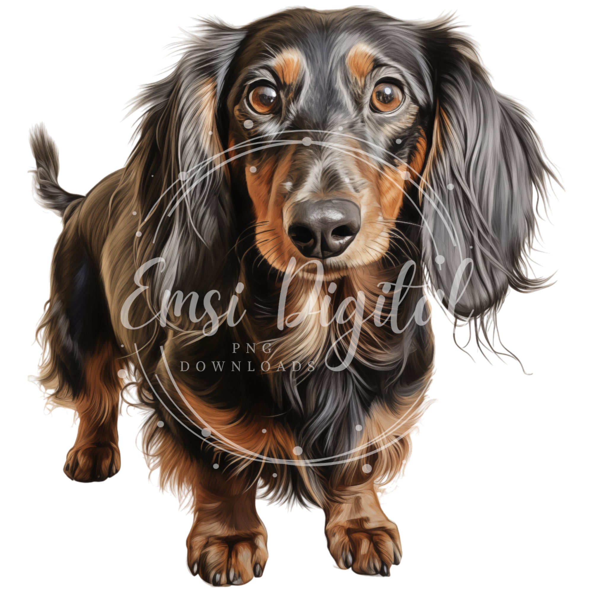 Long Haired Dachshund Clipart | High-quality Transparent PNG ...