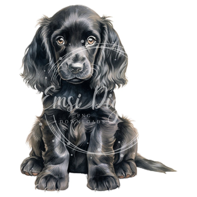 Cocker Spaniel Puppy Clipart | High-quality Transparent PNG ...