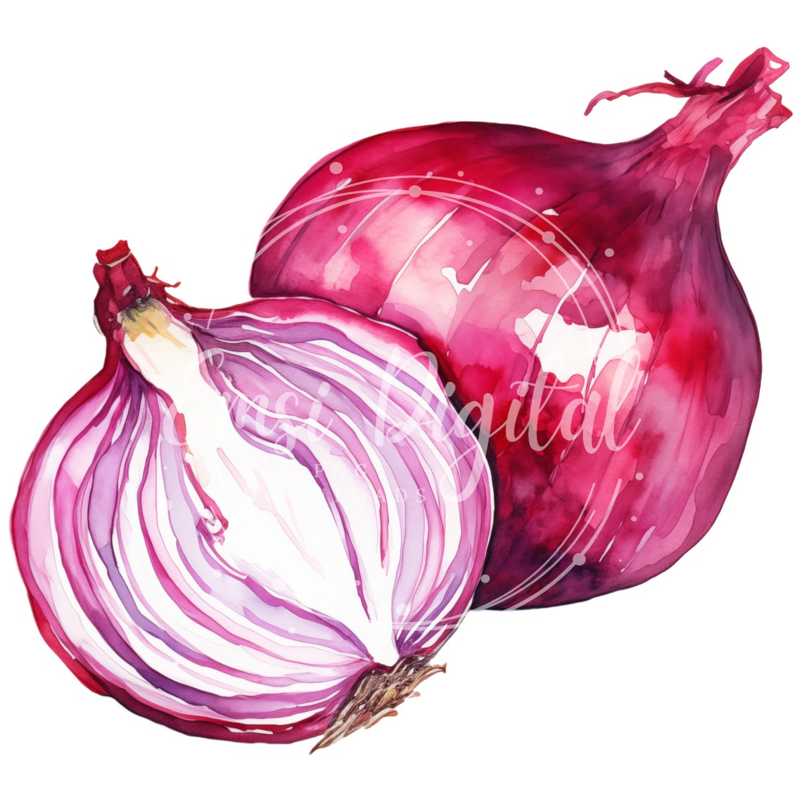 Vegetable Clipart Transparent PNG High-quality Watercolor Illustration ...