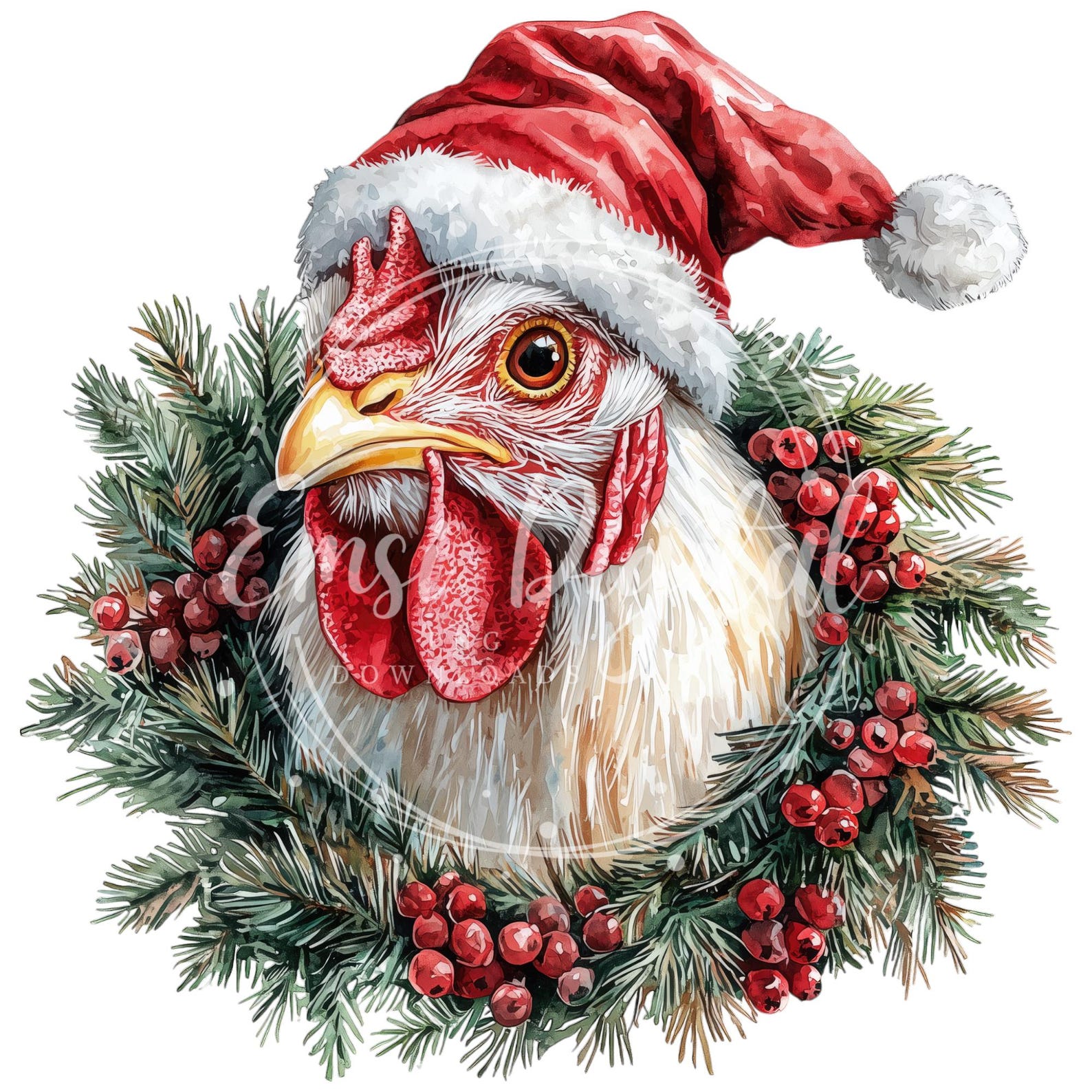 Christmas Farm Animals Clipart | High-quality Transparent PNG ...