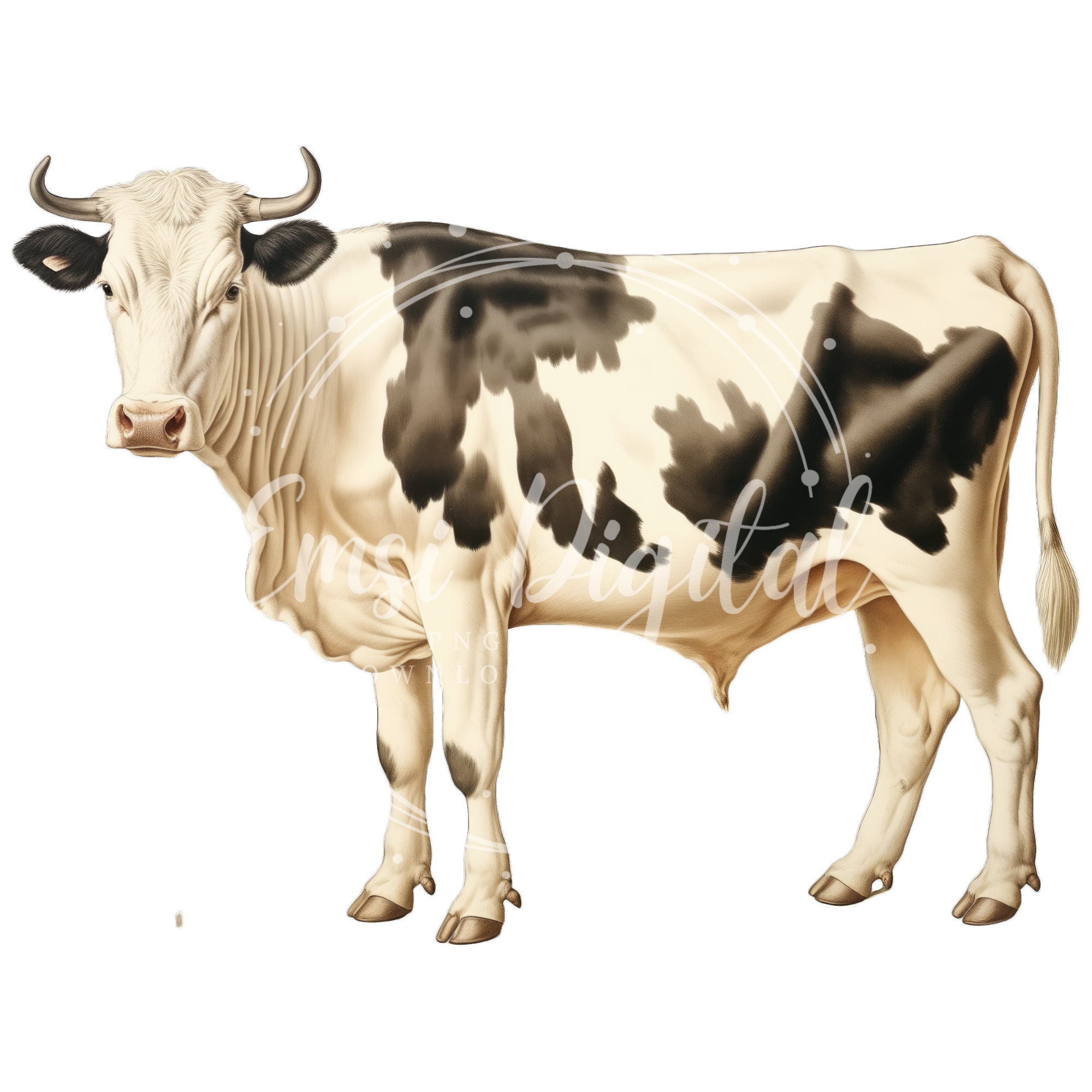 Cow Clipart Transparent PNG High-quality Watercolor Illustration Paper ...
