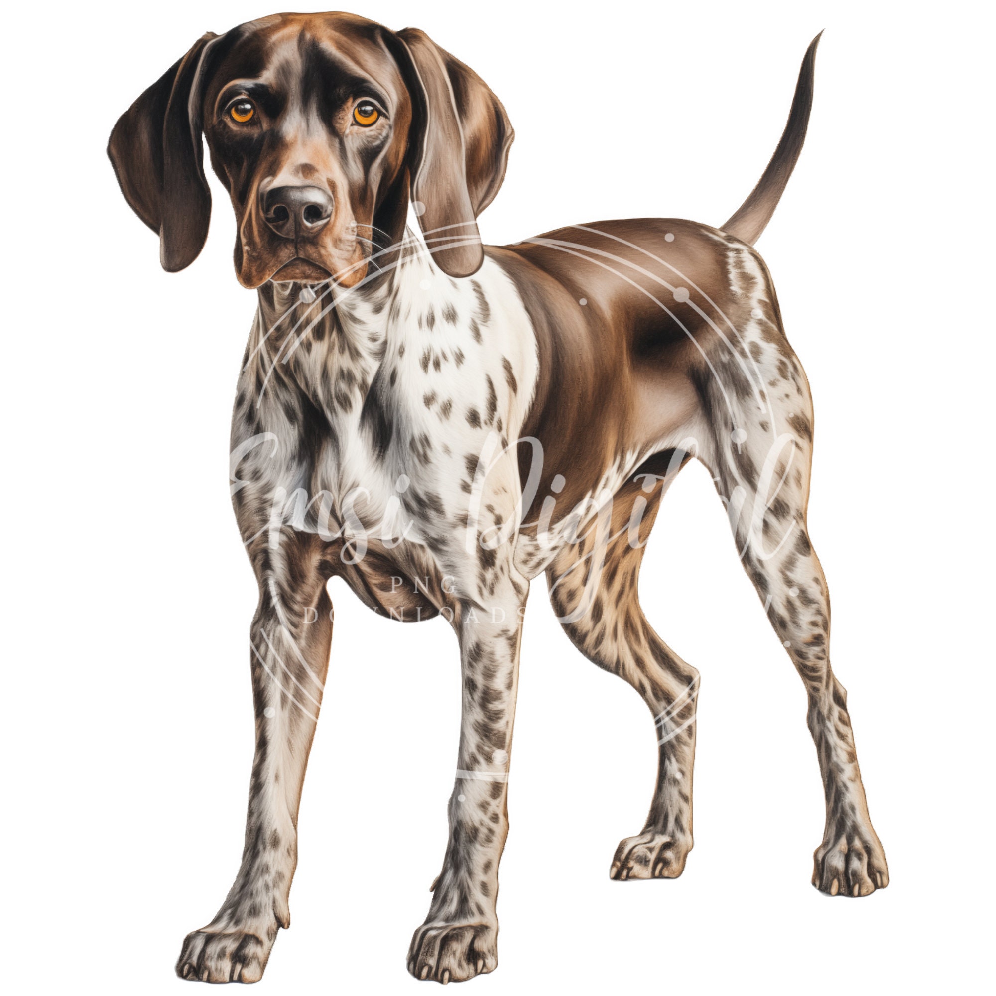 German Shorthaired Pointer Clipart | High-quality Transparent PNG ...