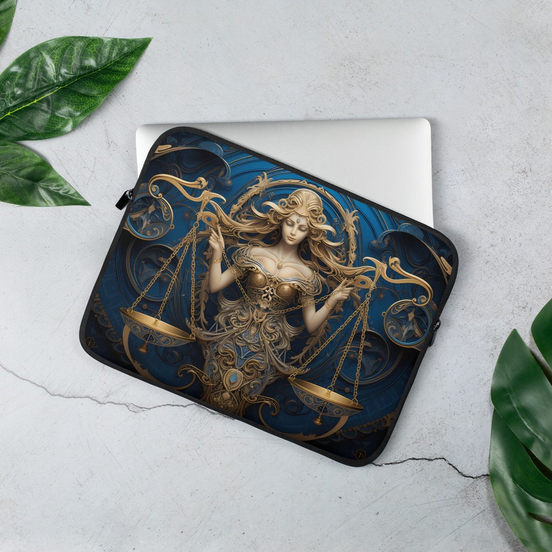 Libra Zodiac Horoscope Laptop Tablet Sleeve Case 13″ or 15″, Libra ...