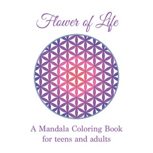 Flower of Life – Mandala Coloring Book Vol. 4 – PDF Download - Etsy