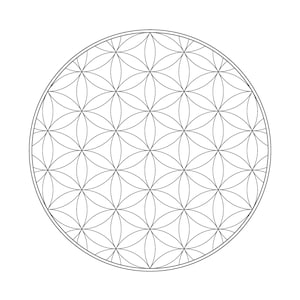 Flower of Life – Mandala Coloring Book Vol. 4 – PDF Download - Etsy
