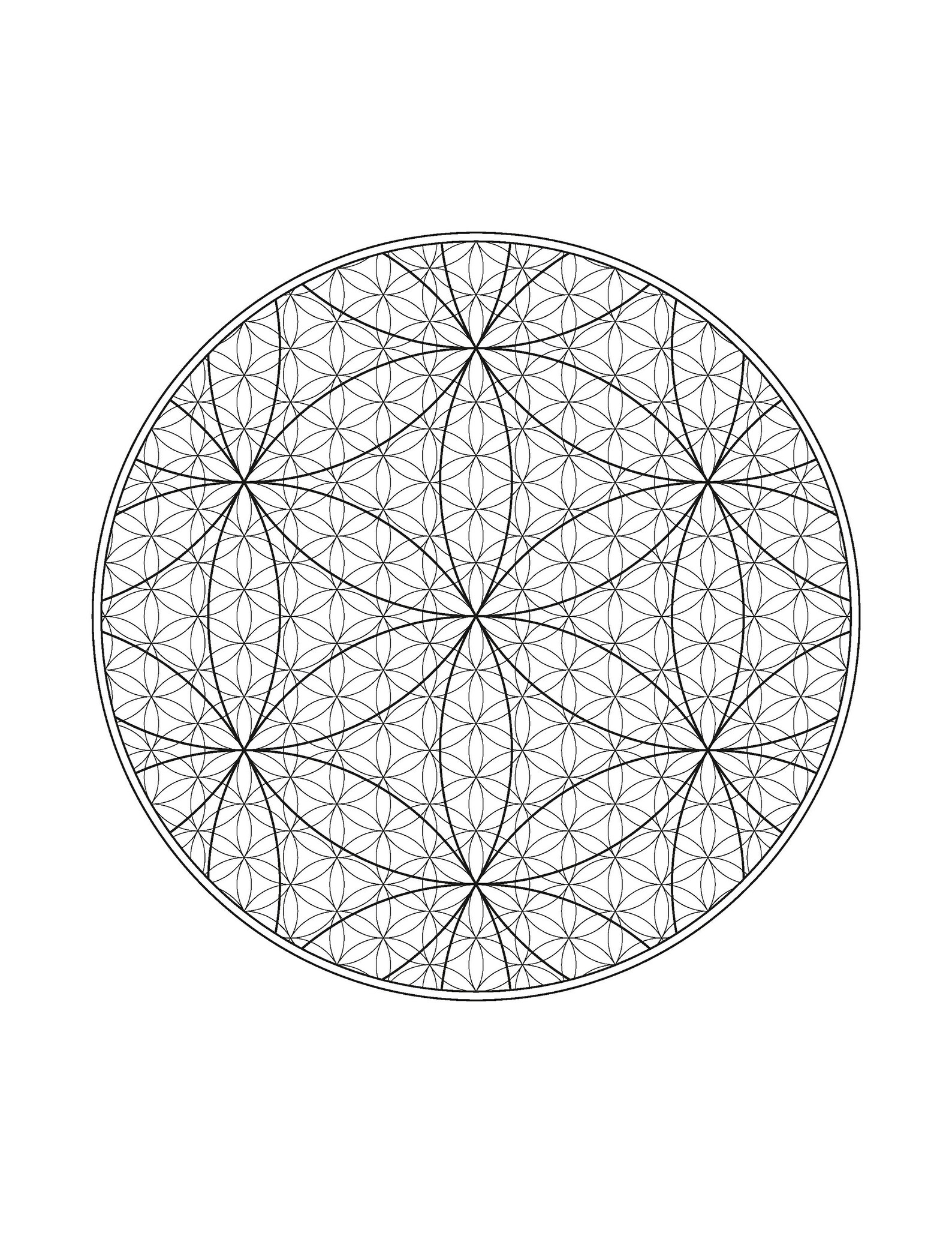 Flower of Life – Mandala Coloring Book Vol. 3 – PDF Download - Etsy
