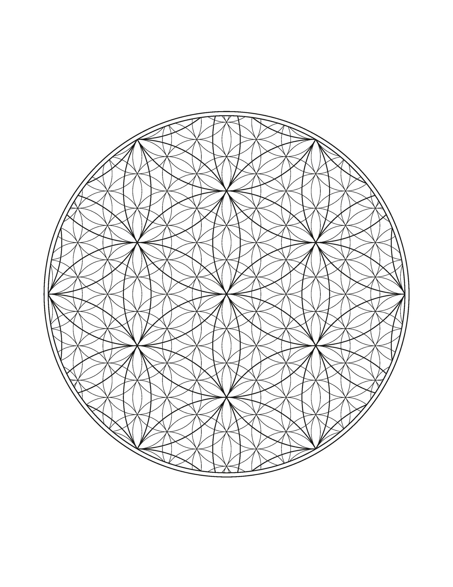 Flower of Life – Mandala Coloring Book Vol. 4 – PDF Download - Etsy