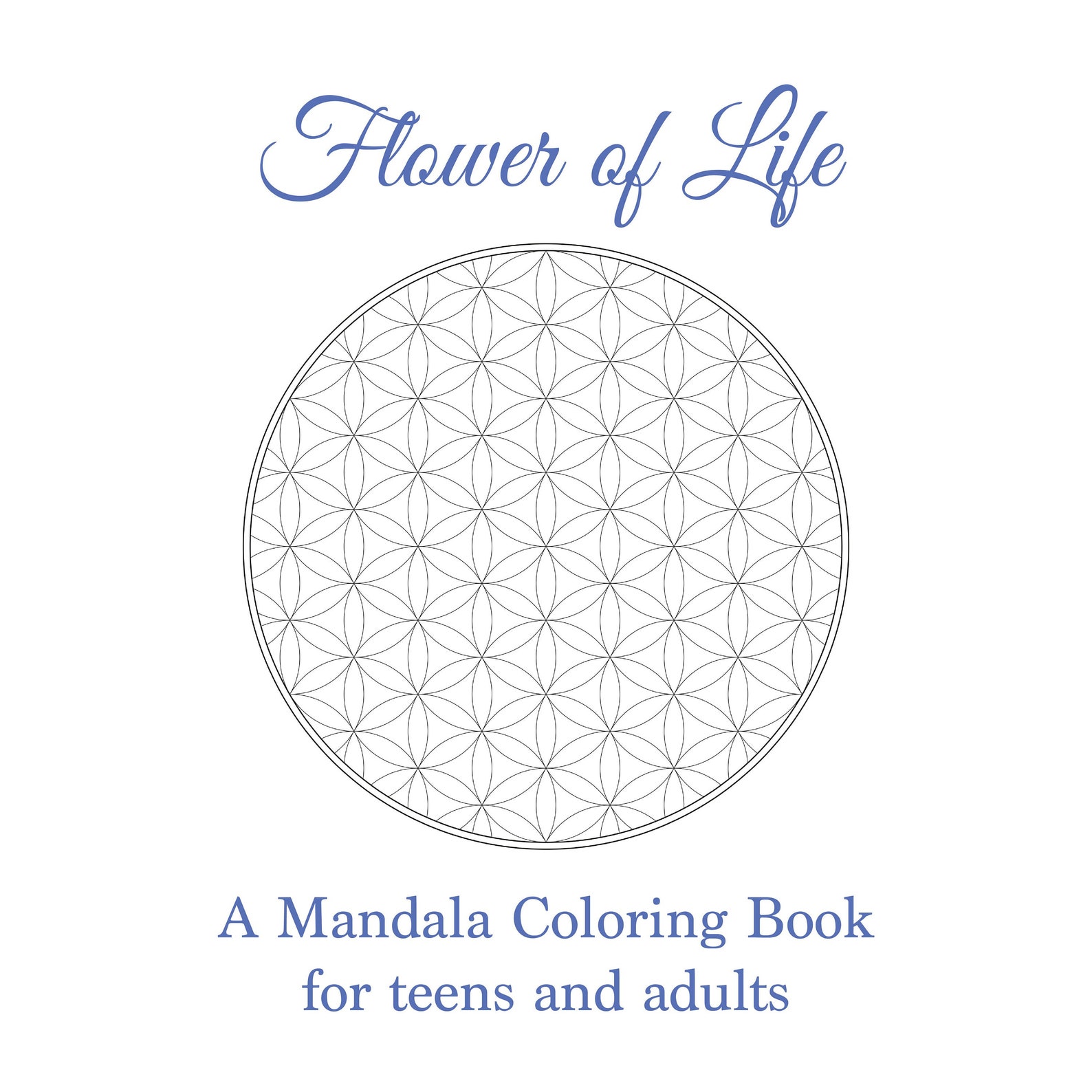 Flower of Life – Mandala Coloring Book Vol. 4 – PDF Download - Etsy