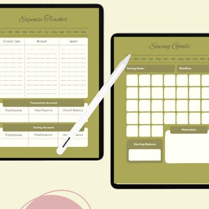 Digital Budget Planner, Finance Tracker, Finance Planner, Digital ...