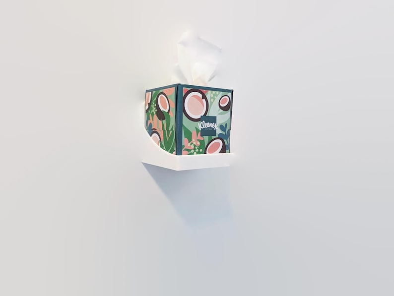 No-damage Tissue Box Wall Holder | Minimalist Home Organizer - Etsy