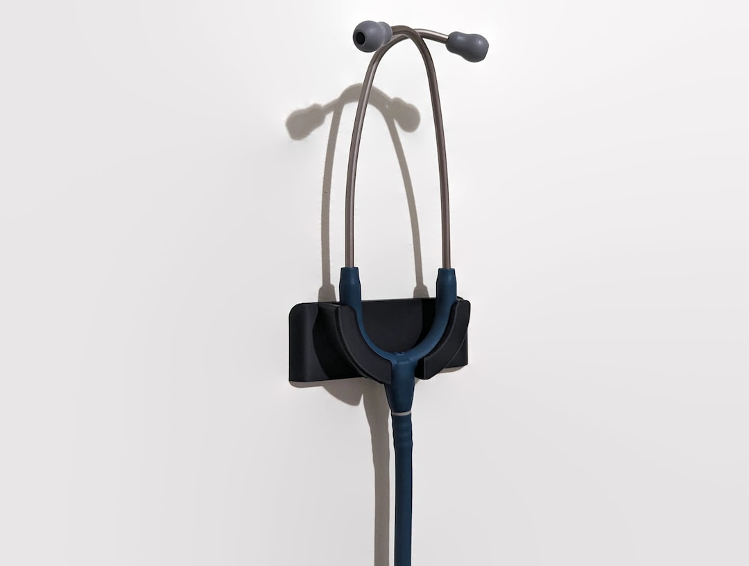 Minimalist Stethoscope Holder - No Drill Installation - Command Strip ...
