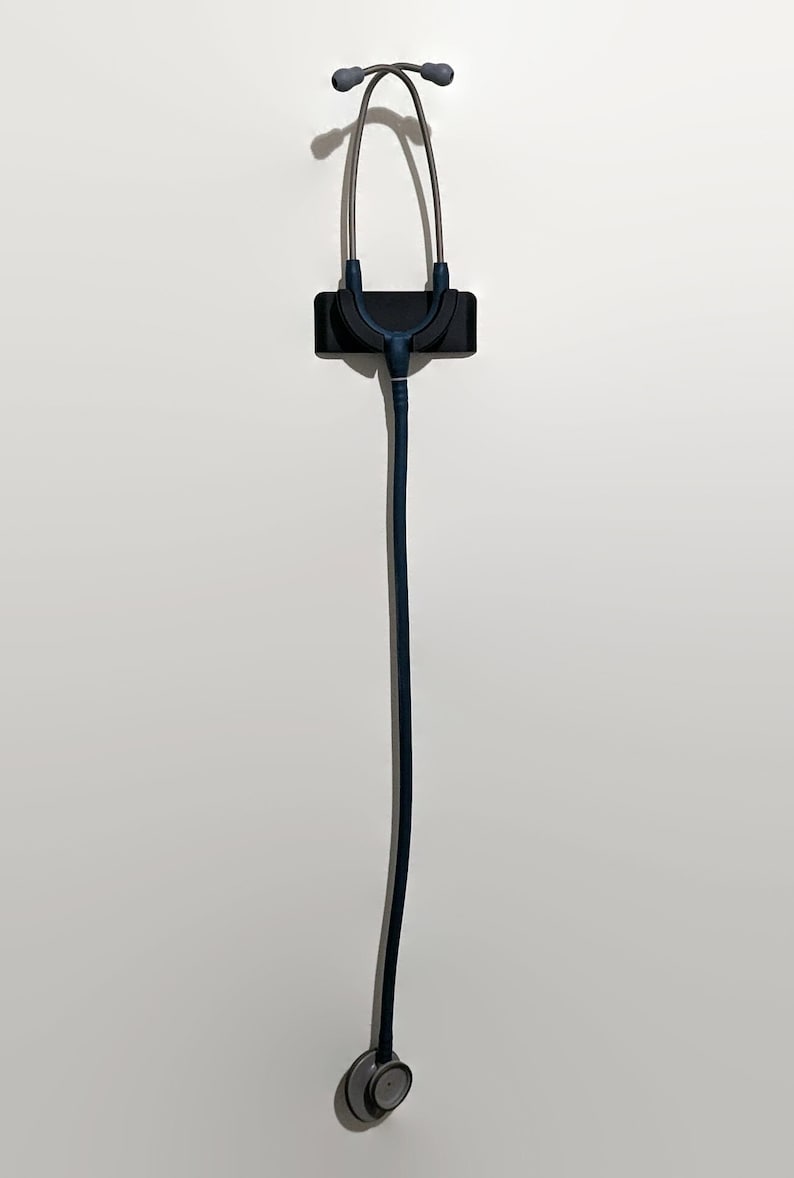 Minimalist Stethoscope Holder - No Drill Installation - Command Strip ...