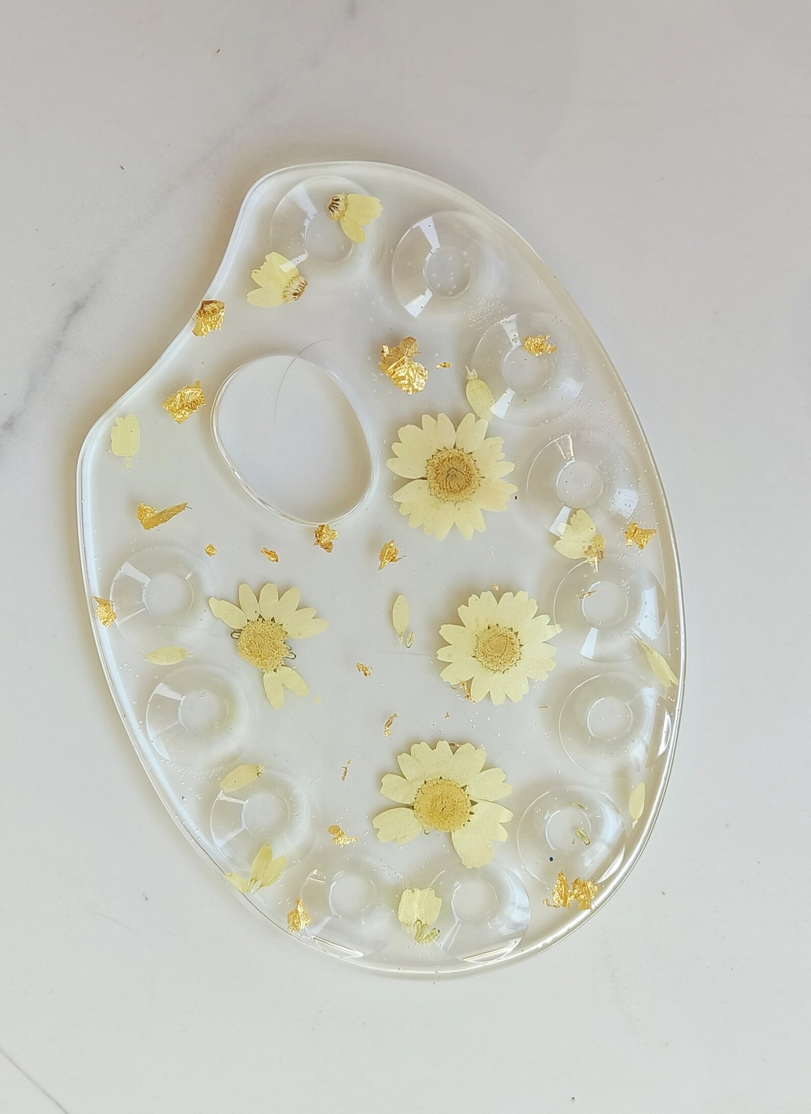 Resin Colour Palette, Color Mixing Plate, Water Color Plate, Color ...