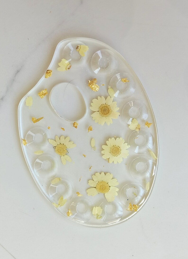 Resin Colour Palette, Color Mixing Plate, Water Color Plate, Color ...