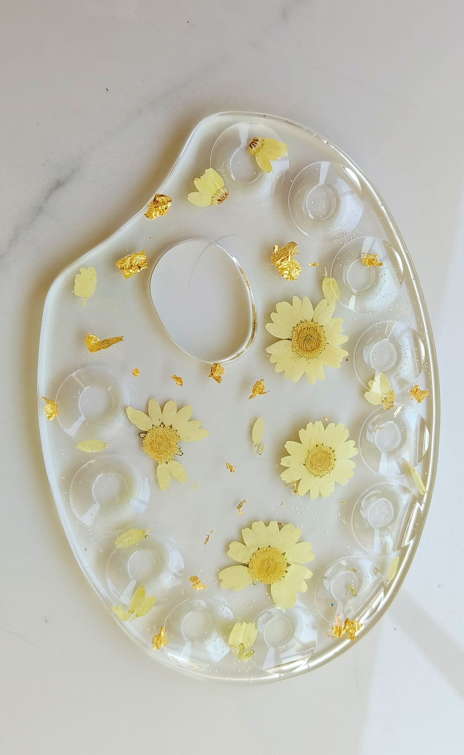 Resin Colour Palette, Color Mixing Plate, Water Color Plate, Color ...