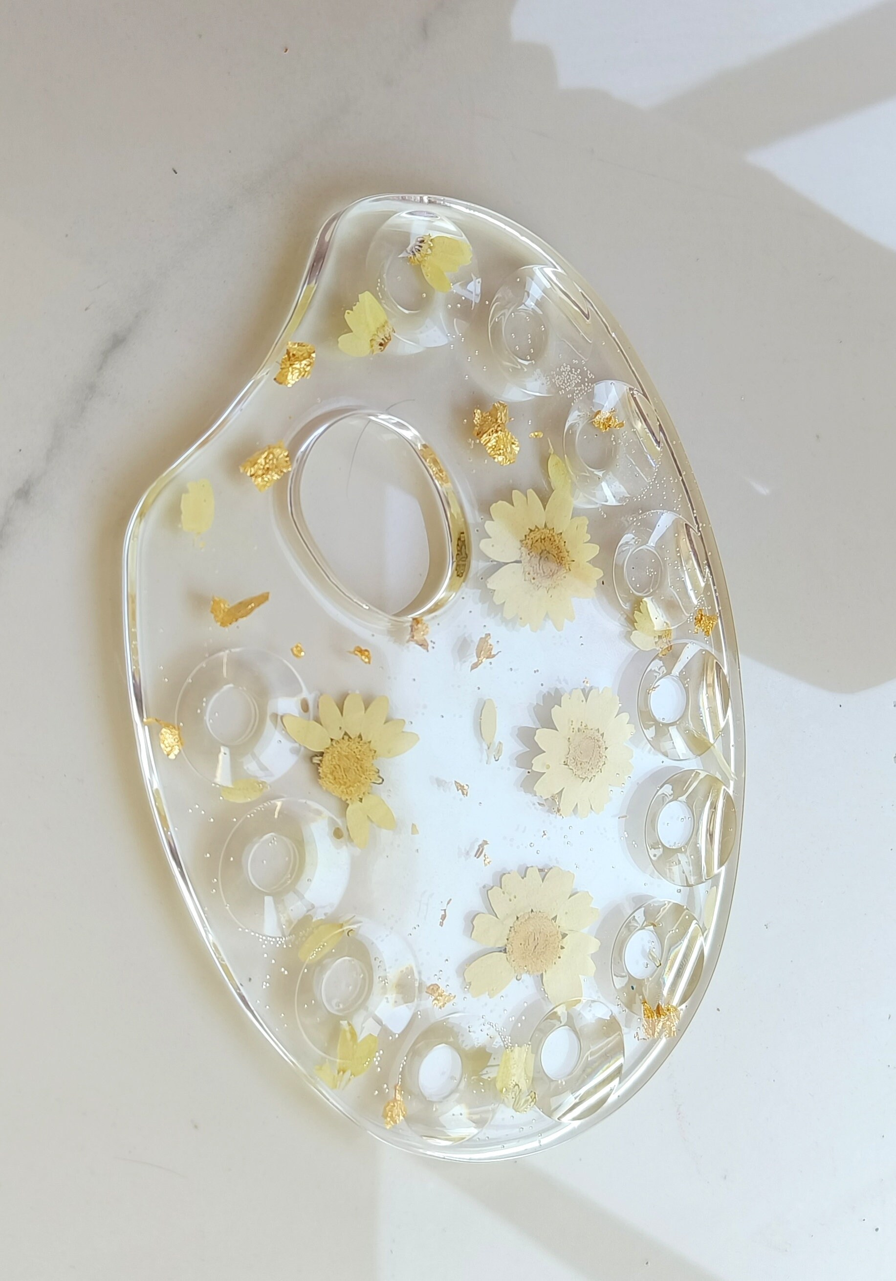 Resin Colour Palette, Color Mixing Plate, Water Color Plate, Color ...