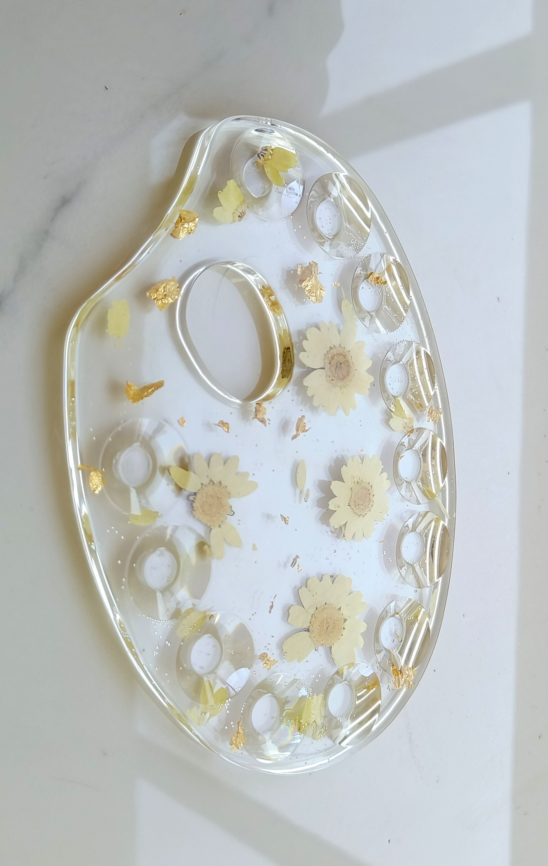 Resin Colour Palette, Color Mixing Plate, Water Color Plate, Color ...