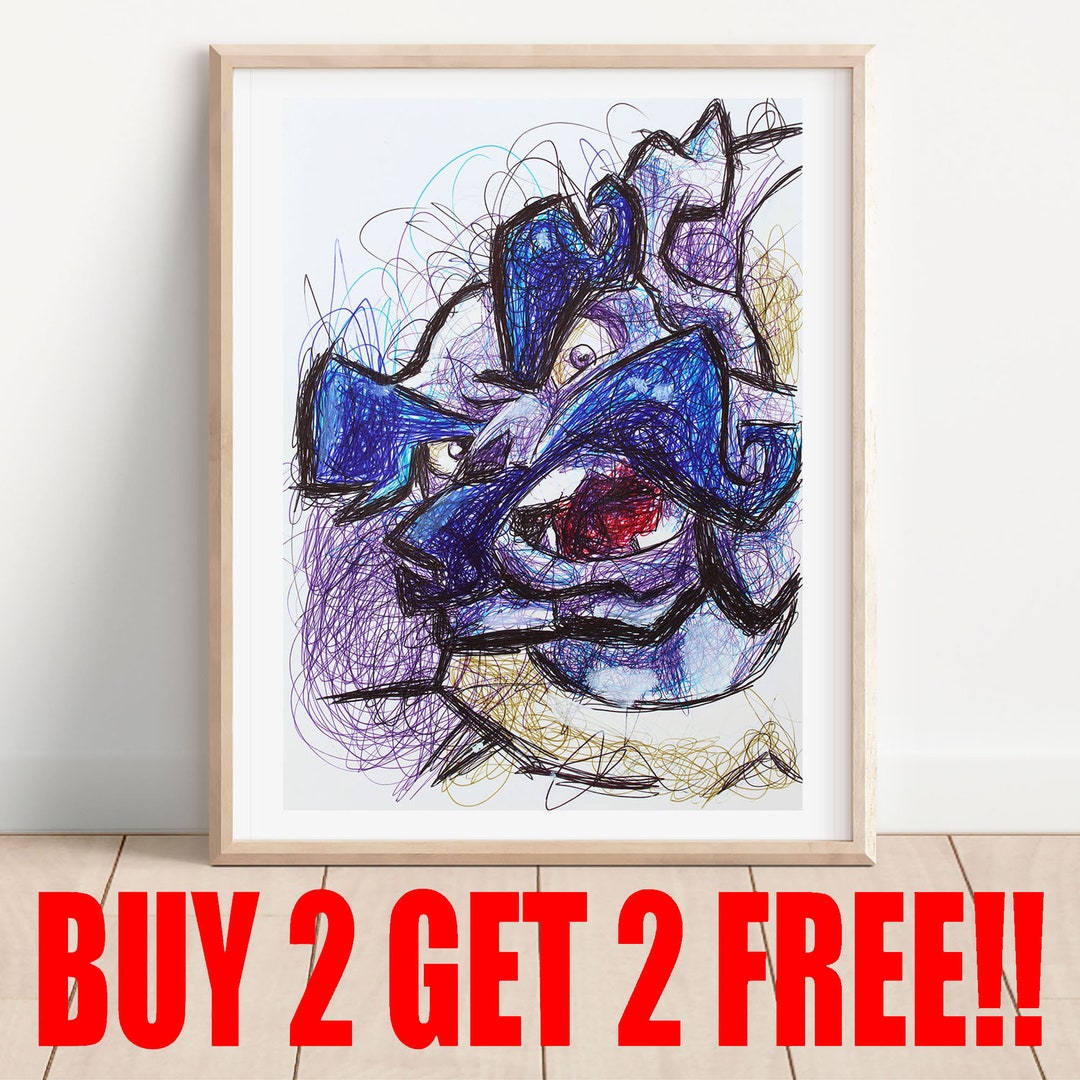 Muggshot Ballpoint Pen Print, Buy2 Get 2 FREE, Sly Cooper Art Poster ...