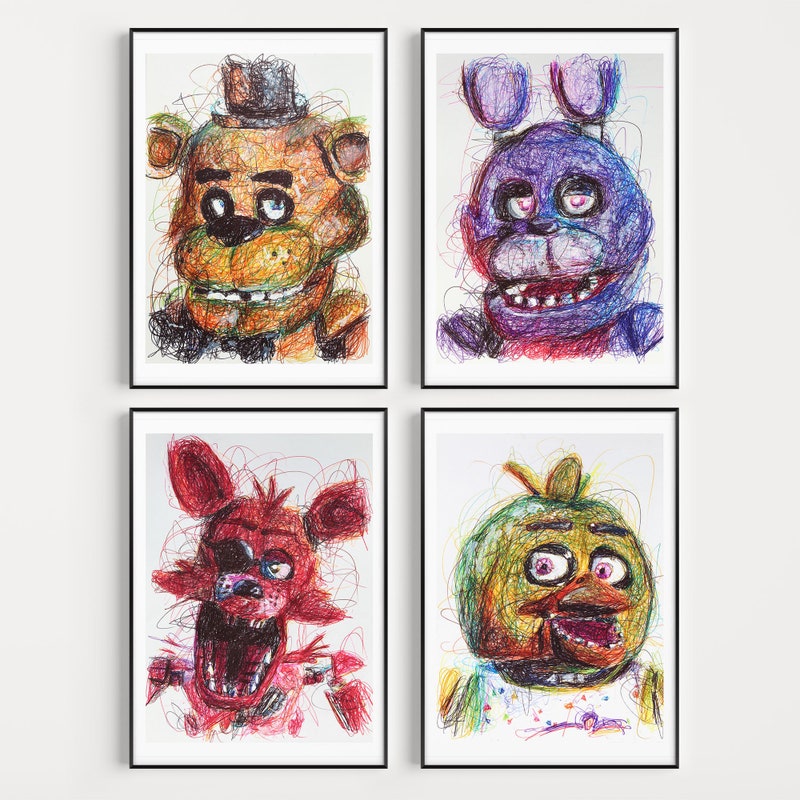Five Nights at Freddy Poster - Etsy