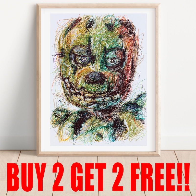 Springtrap Art - Etsy