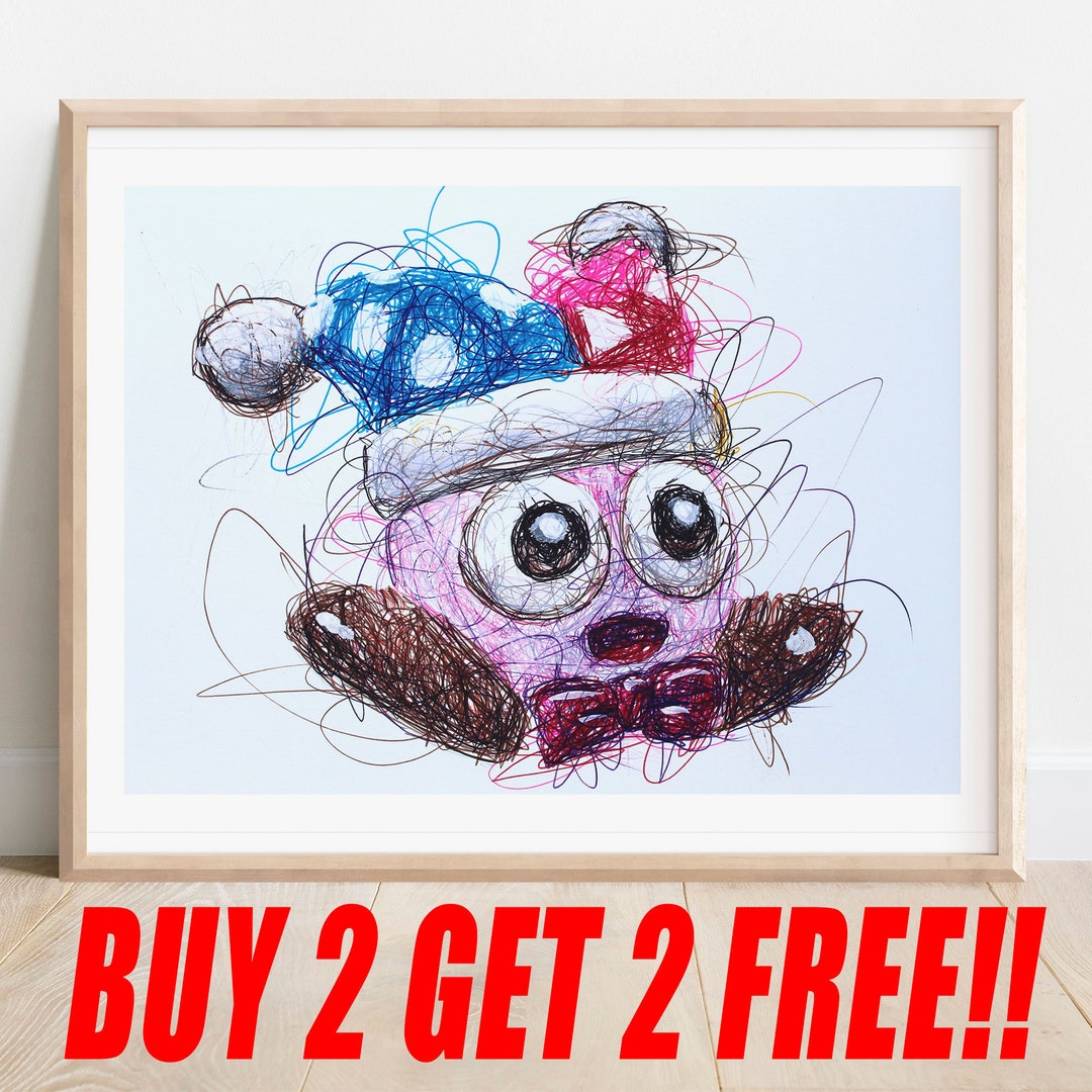 Marx Ballpoint Pen Print, Buy 2 Get 2 FREE, Kirby Super Star Artwork ...