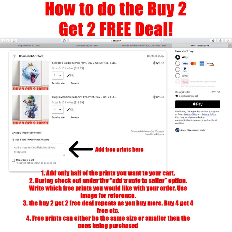 Groose Ballpoint Pen Print, Buy 2 Get 2 FREE, Legend of Zelda Skyward ...