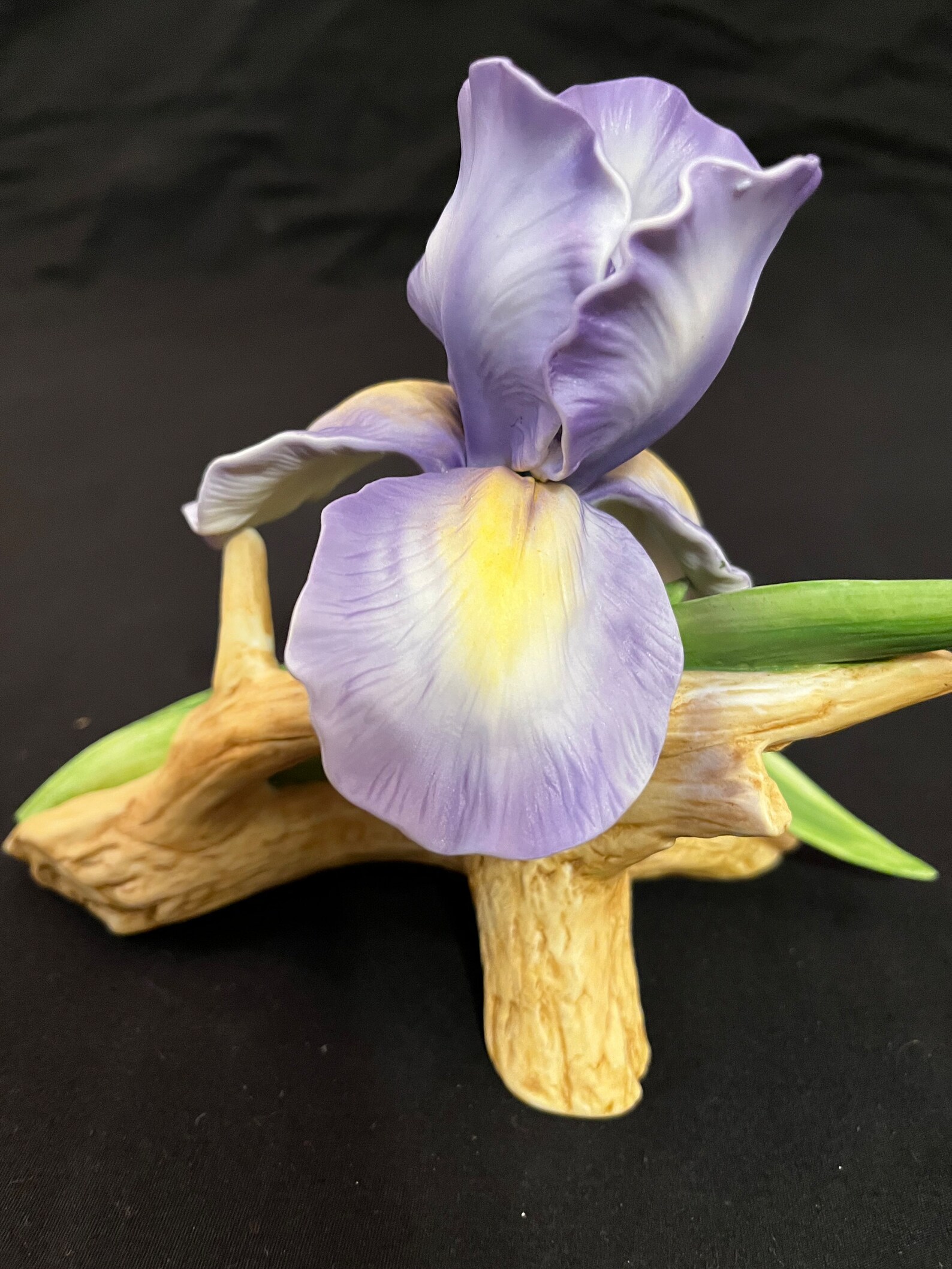 Purple Mere Iris Andrea by Sadek Vtg Porelain 1984 Flower - Etsy