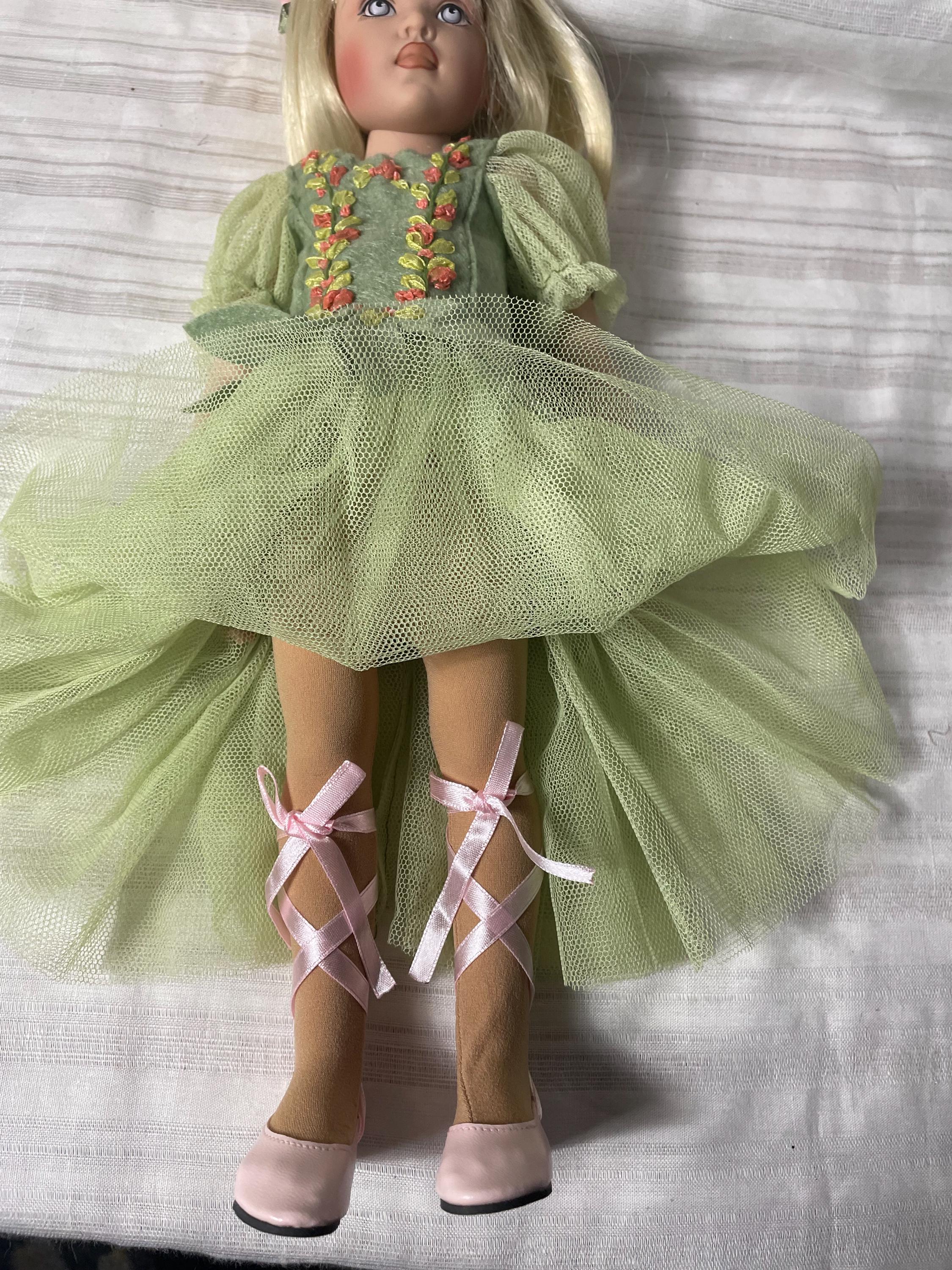 Collectable Helen Kish Designed Vinyl Strung Doll Summer - Etsy