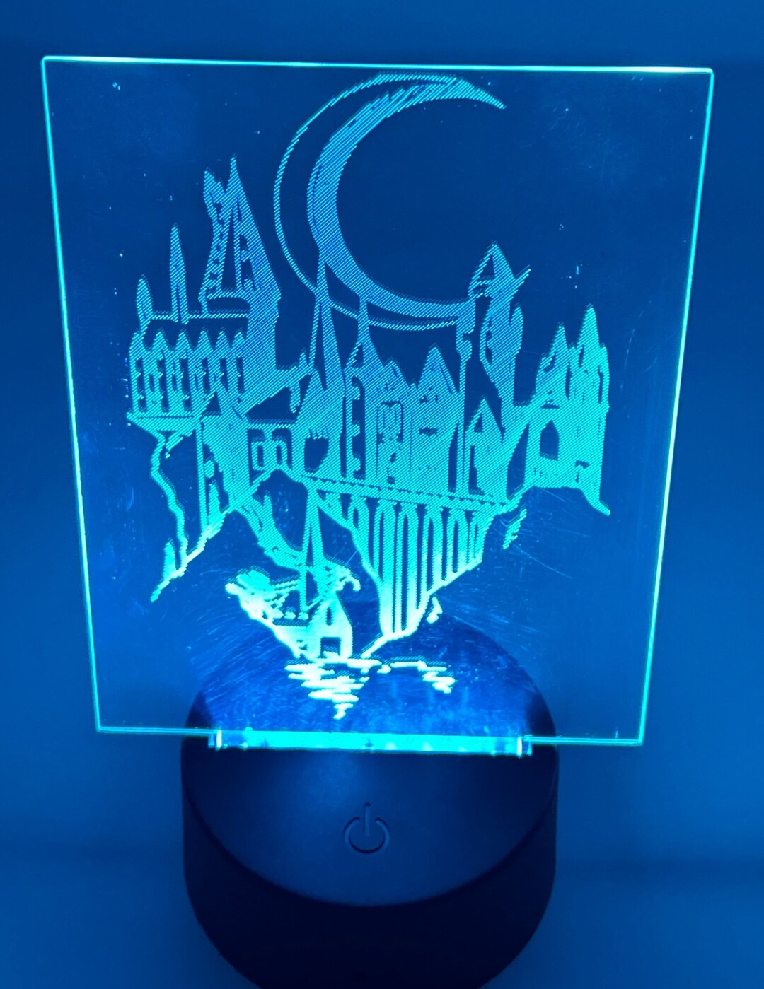 Magical Castle Colour Changing Nightlight - Etsy UK