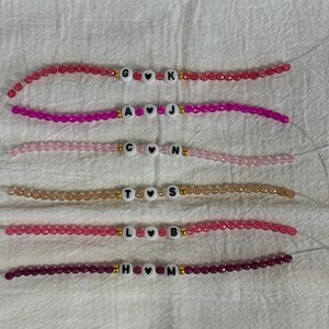 Personalized Wedding Favor Friendship Bracelets | Party Favor for ...