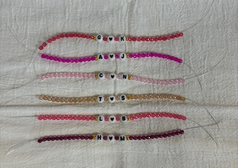 Personalized Wedding Favor Friendship Bracelets | Party Favor for ...