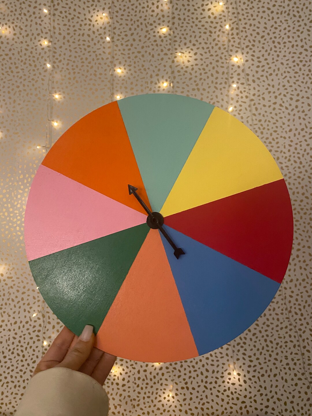 Personalized Spinner Wheel | Hand Painted | for Classrooms, Parties ...