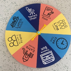 Personalized Rewards Wheel for Classroom Behavior Management | Gifts ...