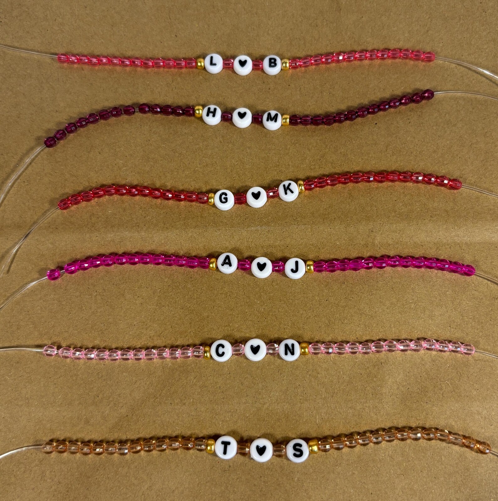 Personalized Wedding Favor Friendship Bracelets | Party Favor for ...