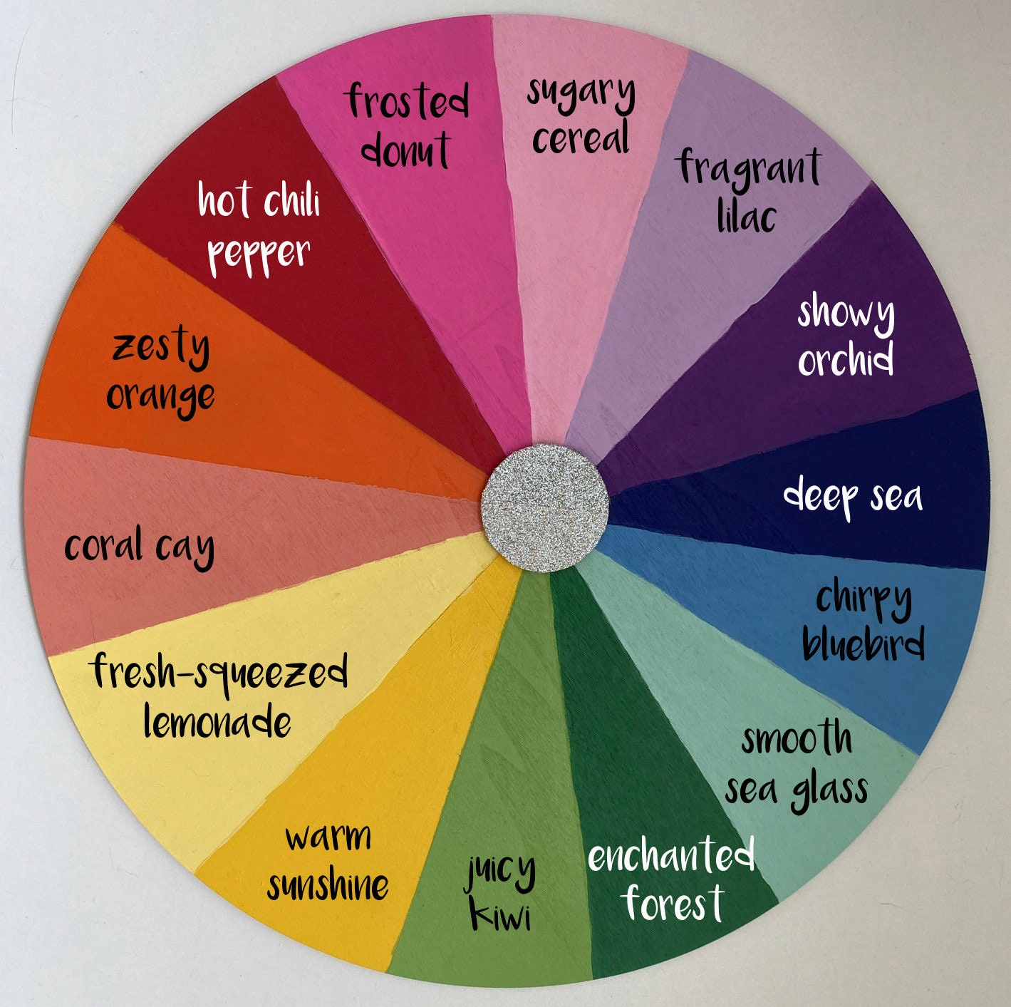 Personalized Spinner Wheel Hand Painted for Classrooms, Parties, and ...