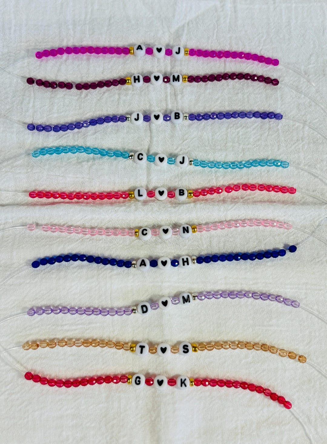 Personalized Wedding Favor Friendship Bracelets | Party Favor for ...