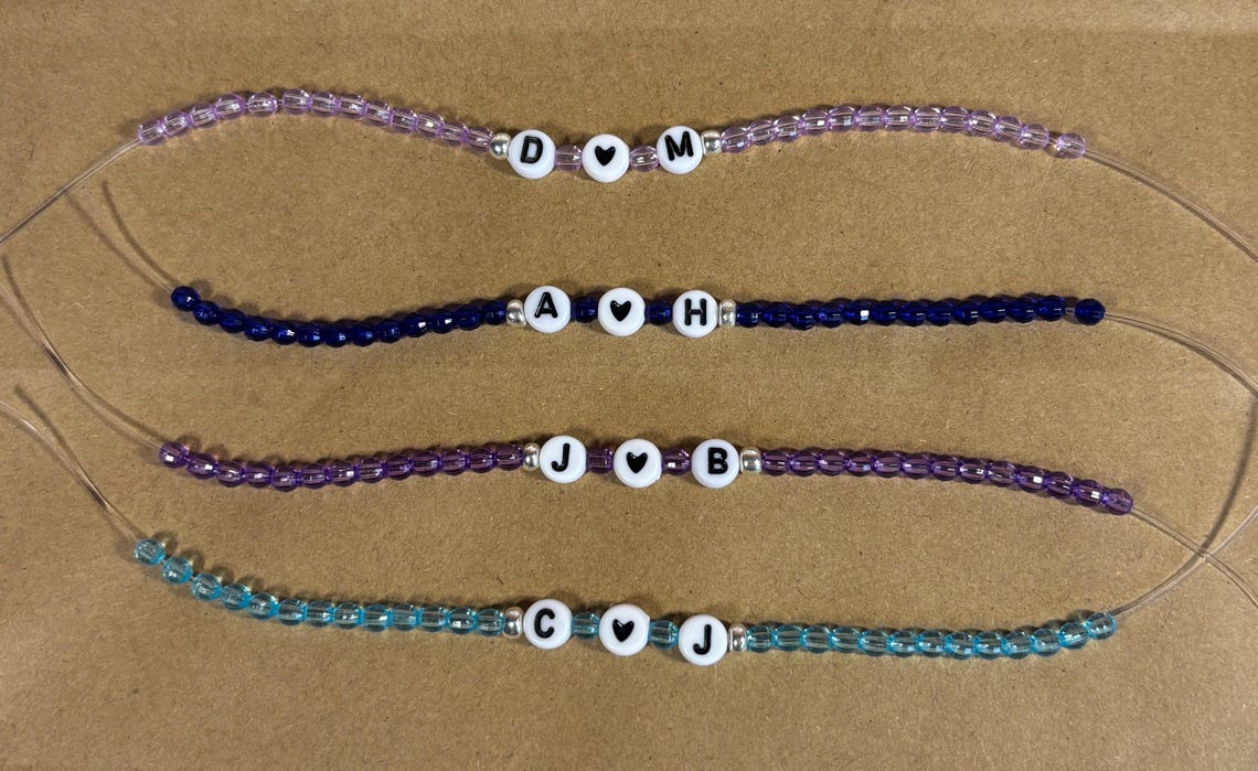 Personalized Wedding Favor Friendship Bracelets | Party Favor for ...