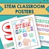 STEM Classroom Decor Bundle Posters STEM Bulletin Board Classroom Ideas ...