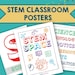 STEM Classroom Decor Bundle Posters STEM Bulletin Board Classroom Ideas ...