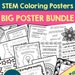 STEM Classroom Decor Bundle Posters STEM Bulletin Board Classroom Ideas ...