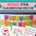 STEM Classroom Decor Bundle Posters STEM Bulletin Board Classroom Ideas ...