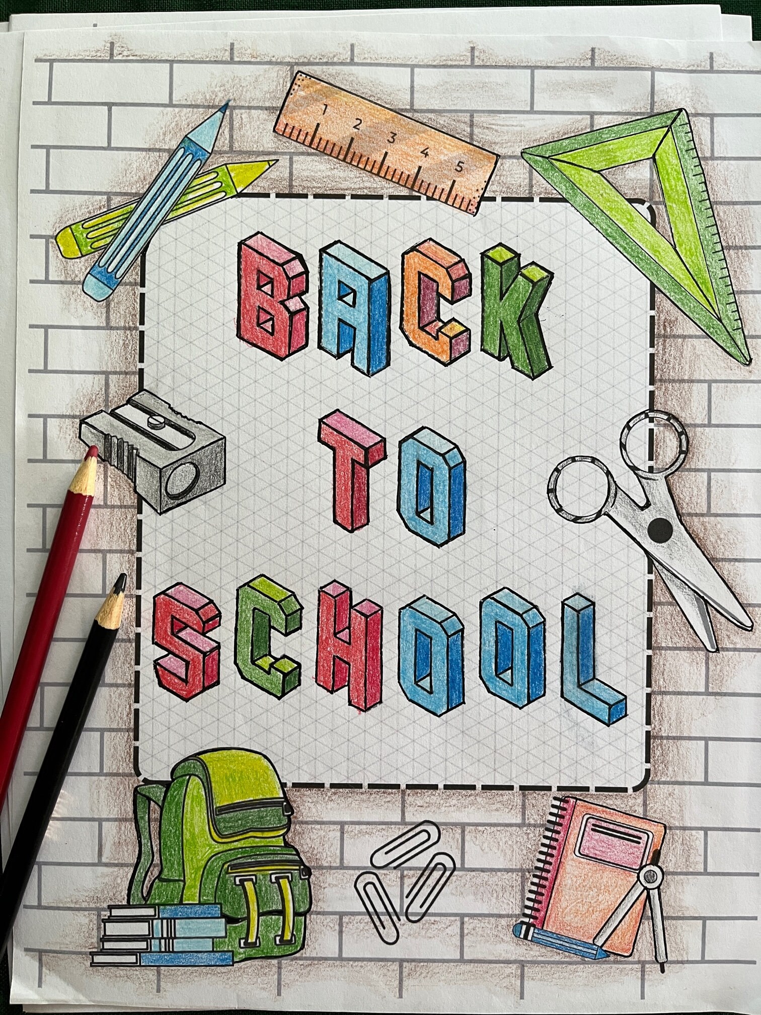 Back to School STEM Activity Coloring Poster No Prep STEM or STEAM ...