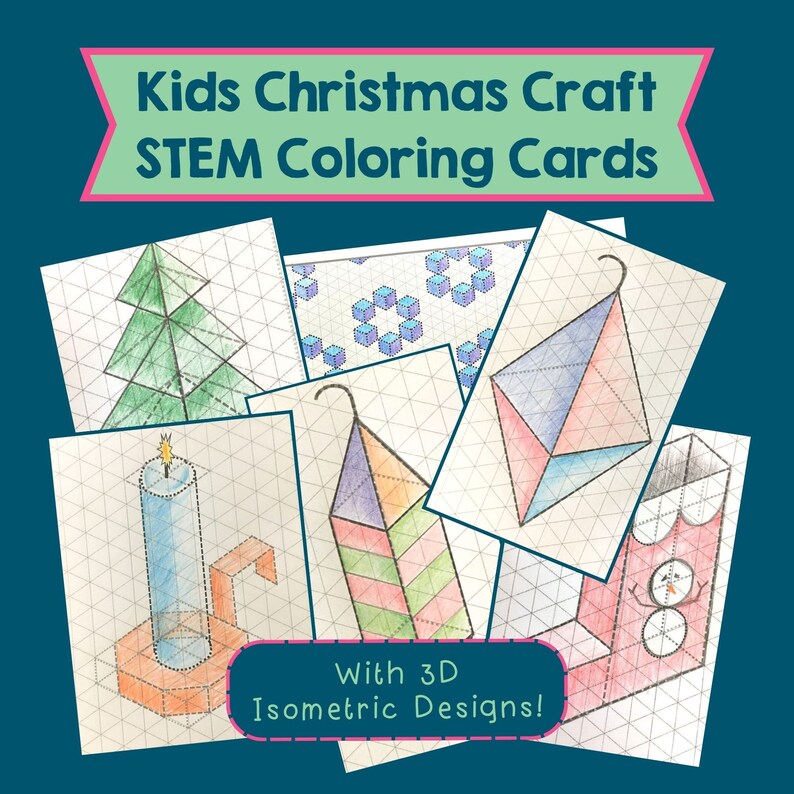 Kids Christmas Craft STEM Art Project STEAM Holiday Activity No-prep ...