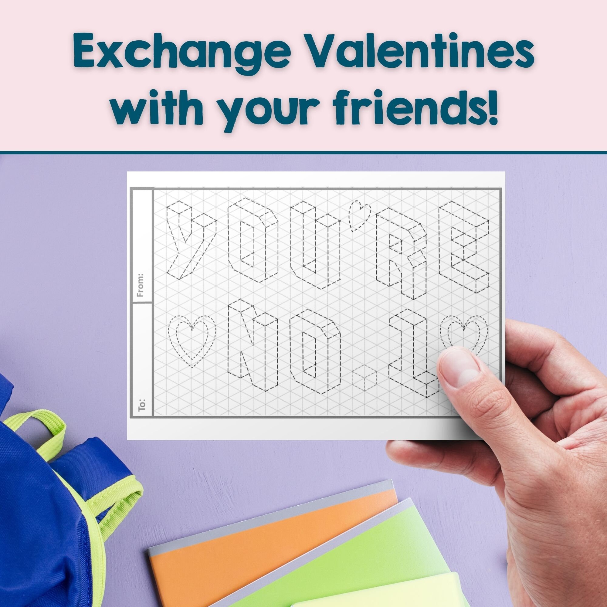 Valentine's Day STEM Art Project Coloring Cards No-prep Activity DIY ...