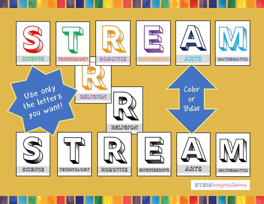 STEM Classroom Decor Bundle Posters STEM Bulletin Board Classroom Ideas ...