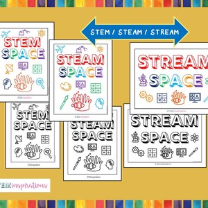 STEM Classroom Decor Bundle Posters STEM Bulletin Board Classroom Ideas ...