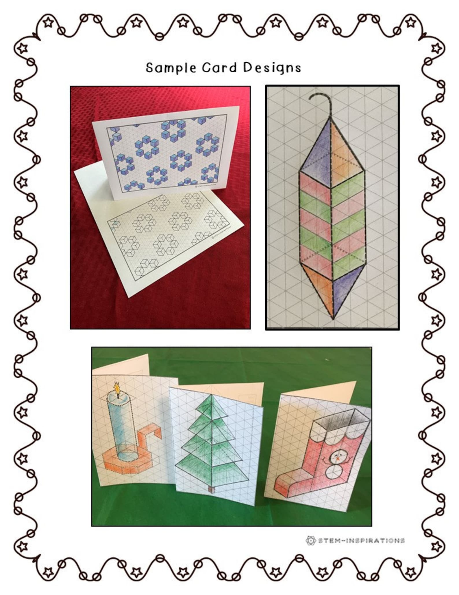 Kids Christmas Craft STEM Art Project STEAM Holiday Activity No-prep ...