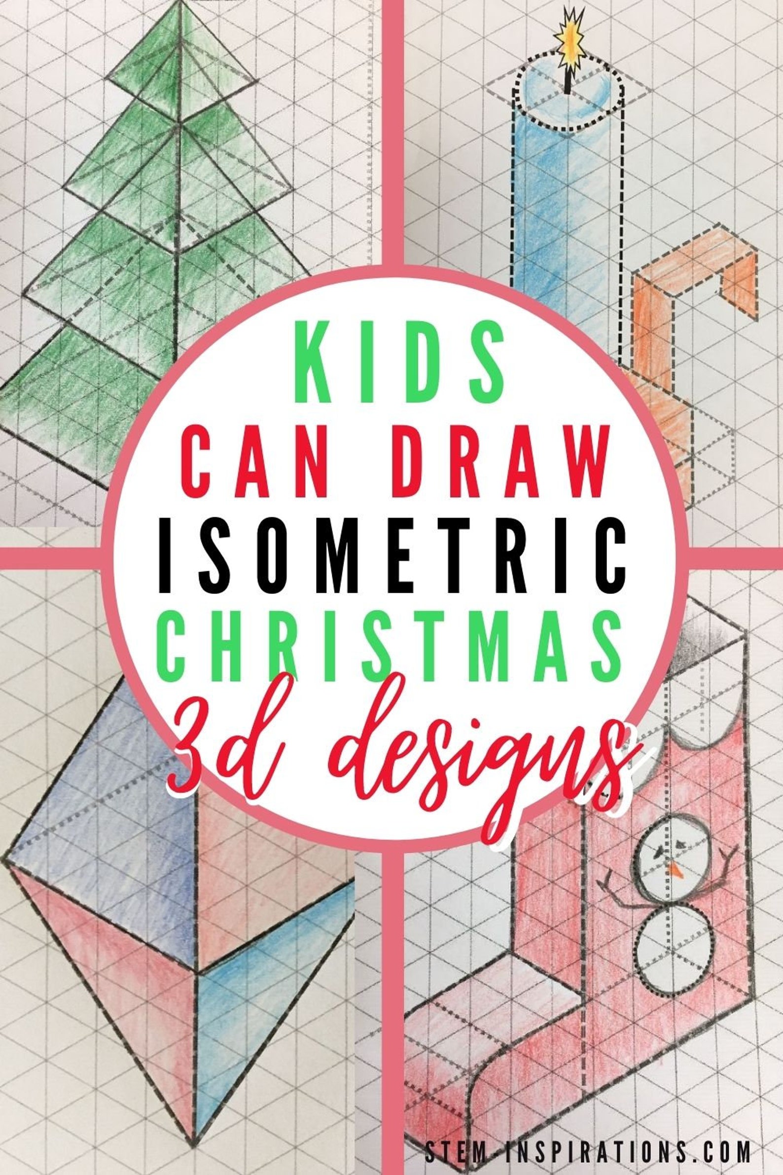 Kids Christmas Craft STEM Art Project STEAM Holiday Activity No-prep ...