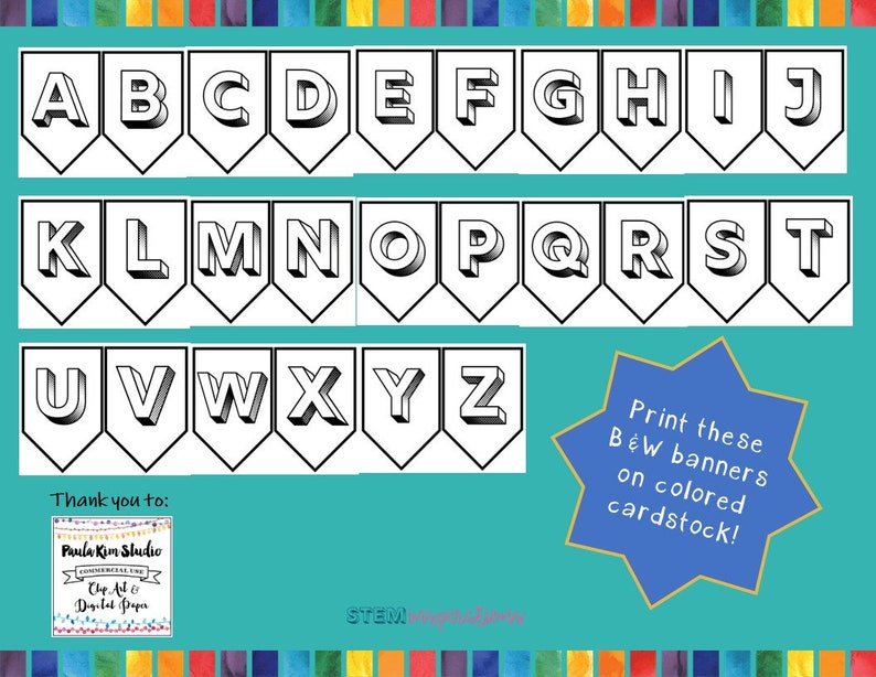 STEM Classroom Banners Decor for Elementary School Classroom, Middle ...